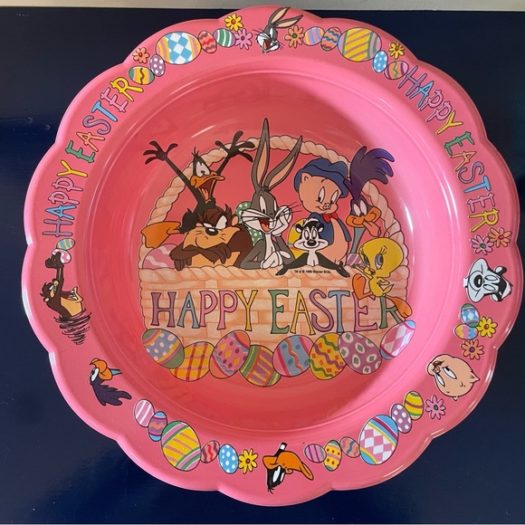 Warner Bros. | Kitchen | Vintage 996 Warner Bros Looney Tunes Happy ...